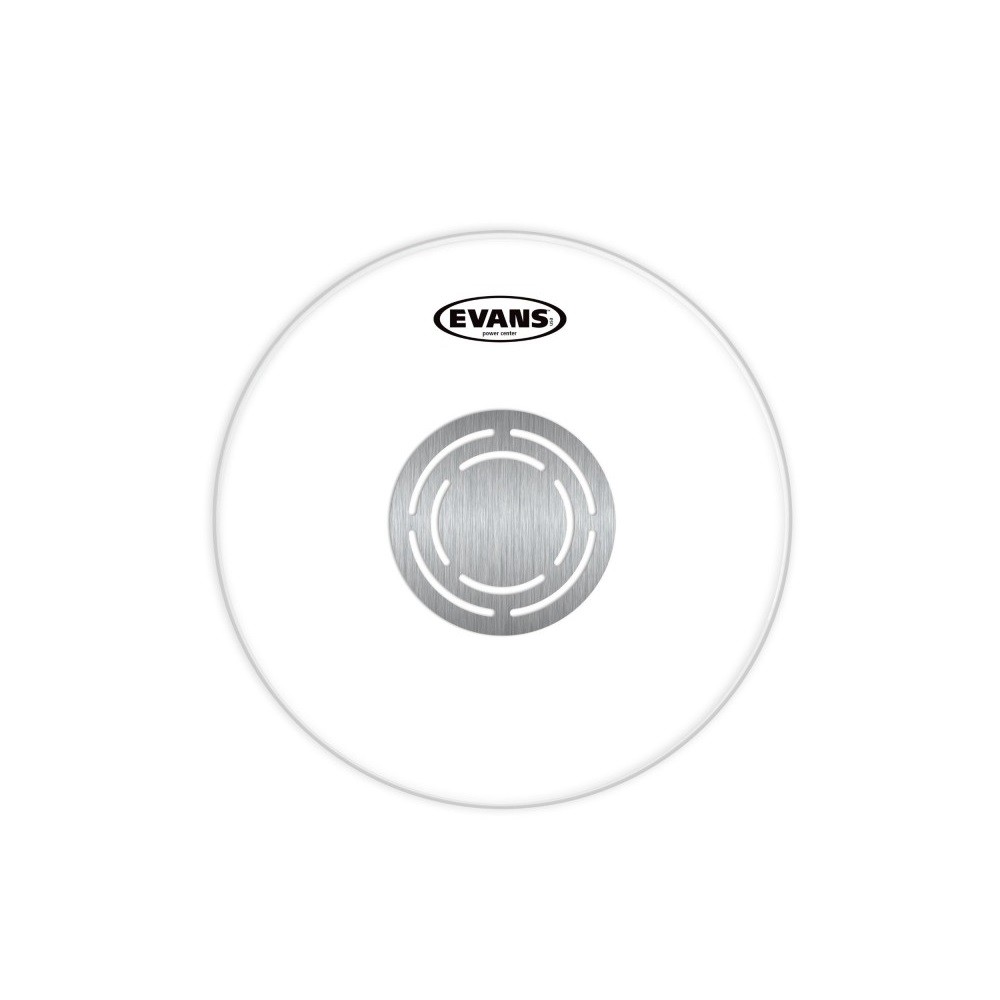 Evans 8 inch Power Center Clear Tom Drum Head (TT08PC1) - JB Music
