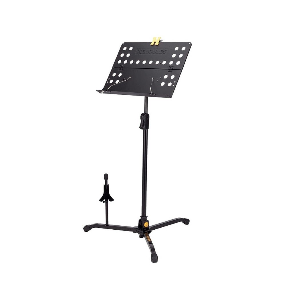 Hercules BS311B Orchestra Stand Perforated Desk w/Swivel Legs - JB Music