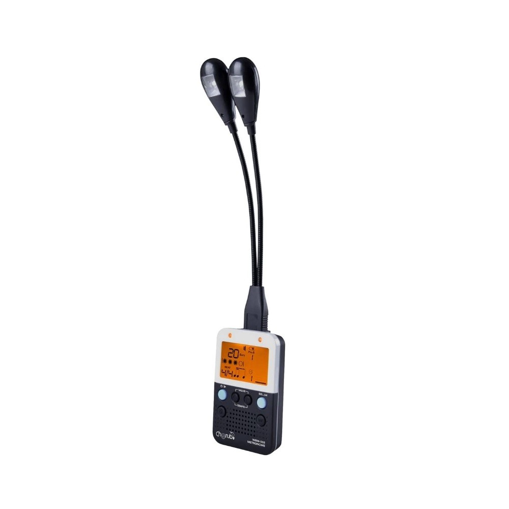 Cherub WSM-002 Clip-On Metronome with LED Lamp - JB Music