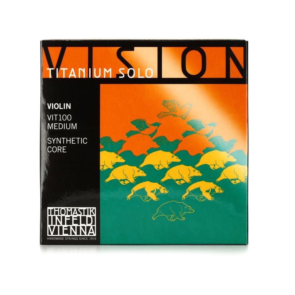 Thomastik-Infeld VIT100 Vision Titanium Solo Violin Strings - JB Music