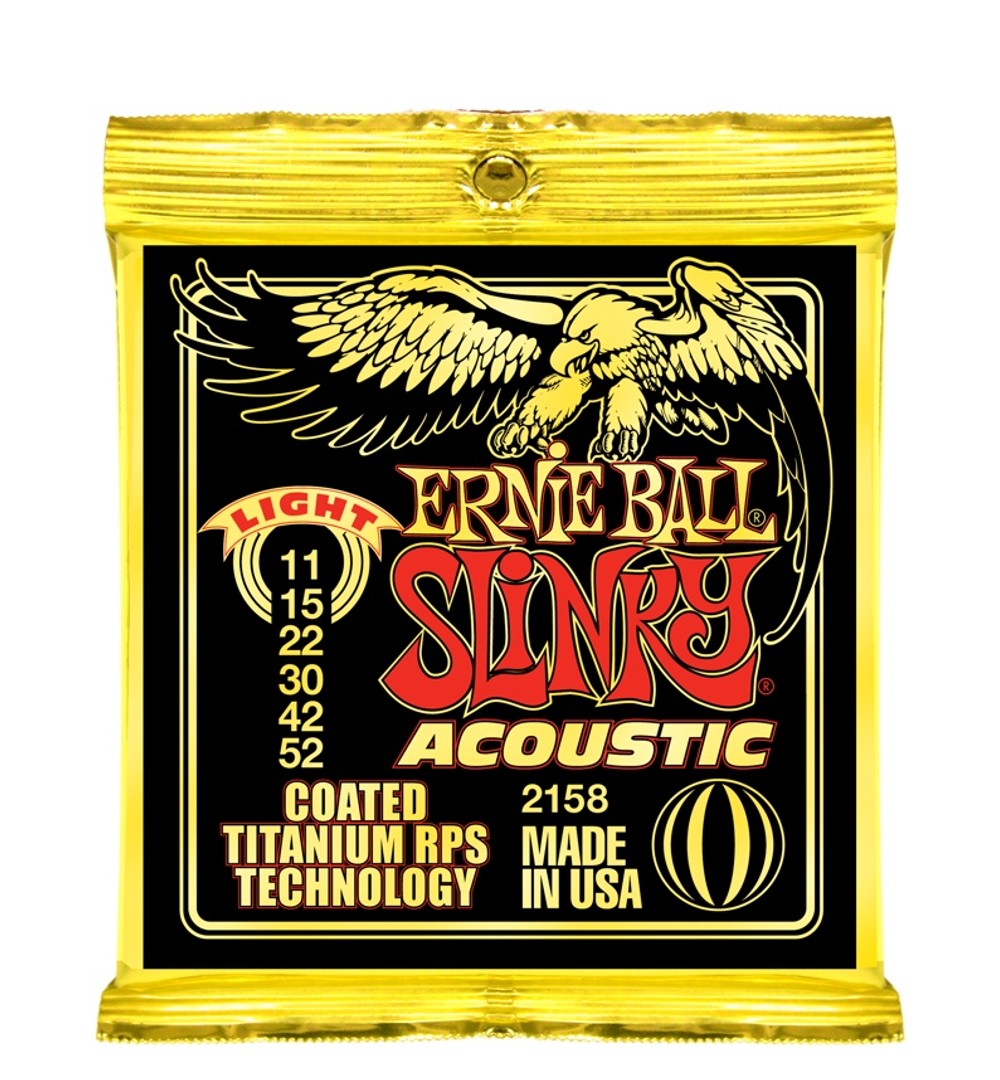 Ernie Ball 2158 Light Gauge Coated Acoustic Guitar Strings - JB Music
