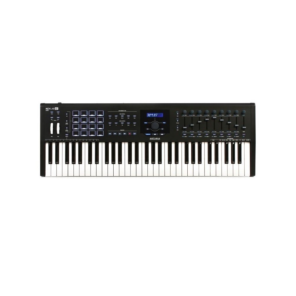 Arturia KeyLab 61 MKII 61-Key Keyboard Controller (Black) - JB Music