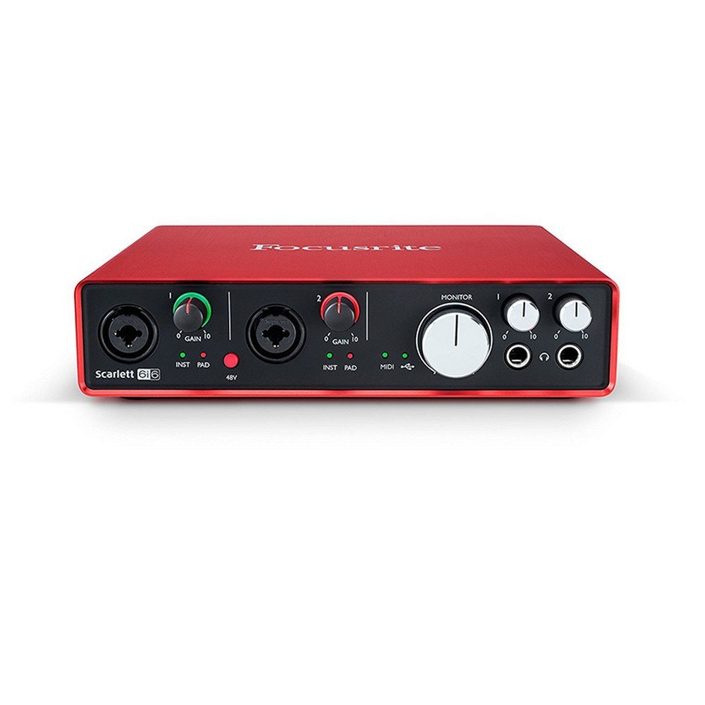 Focusrite Scarlett 6i6 2nd Gen Audio Interface - JB Music