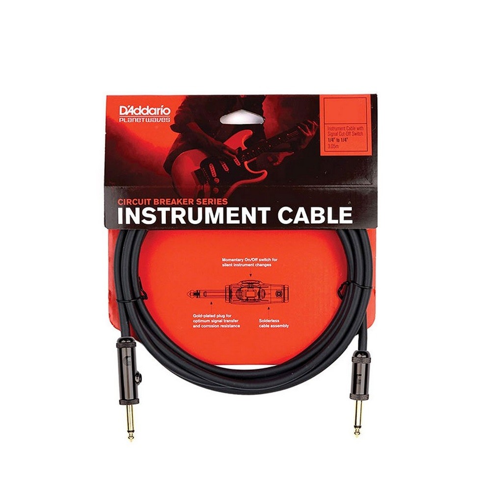 D'Addario Planet Waves PW-AG-20 Circuit Breaker Instrument Cable (20 ft ...