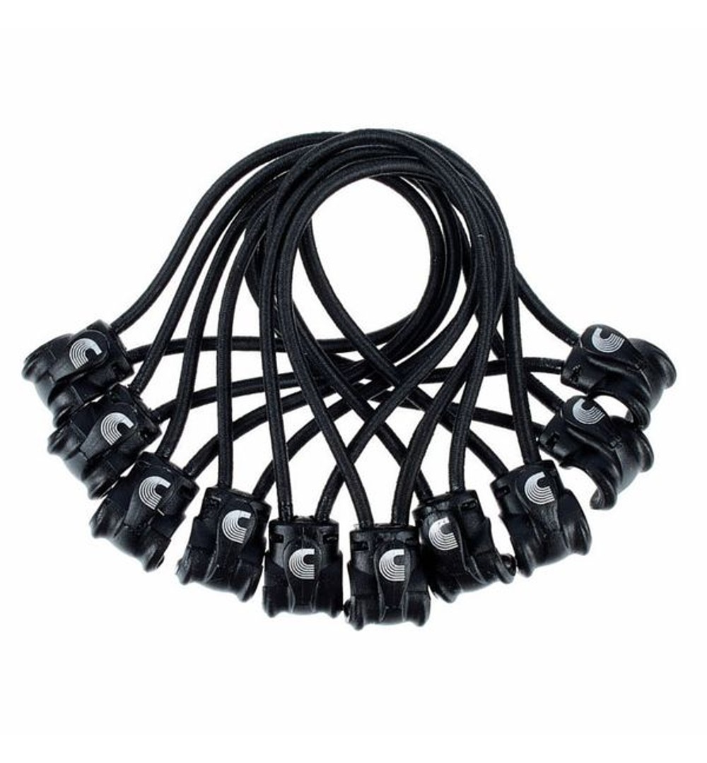 D'Addario Planet Waves PW-ECT-10 Elastic Cable Ties (10-pack) - JB Music