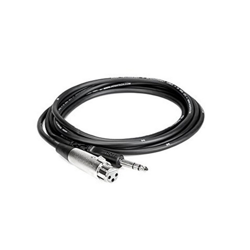 Hosa STX-110F TRS- XLR3F Cable 1/4 inch 10 ft. - JB Music