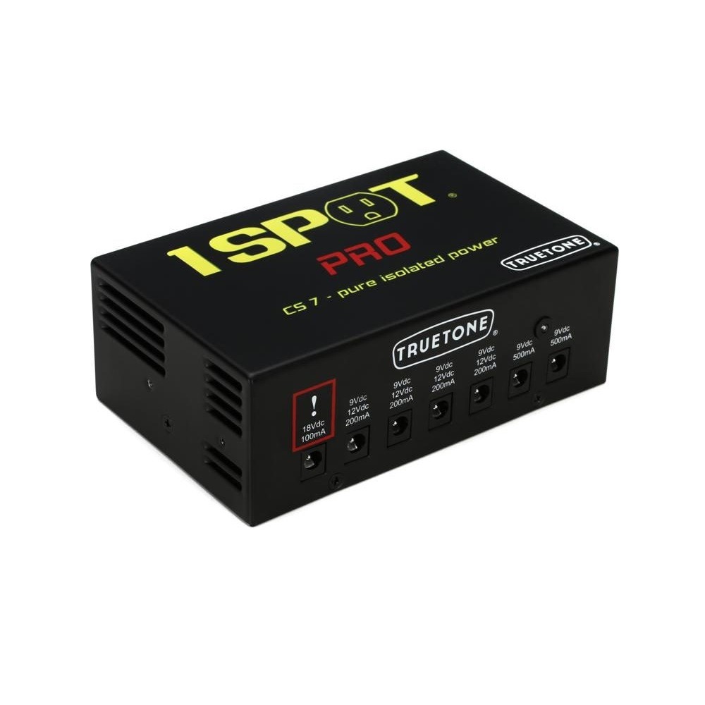 Truetone 1 SPOT CS7 7-output Guitar Pedal Power Supply - JB Music