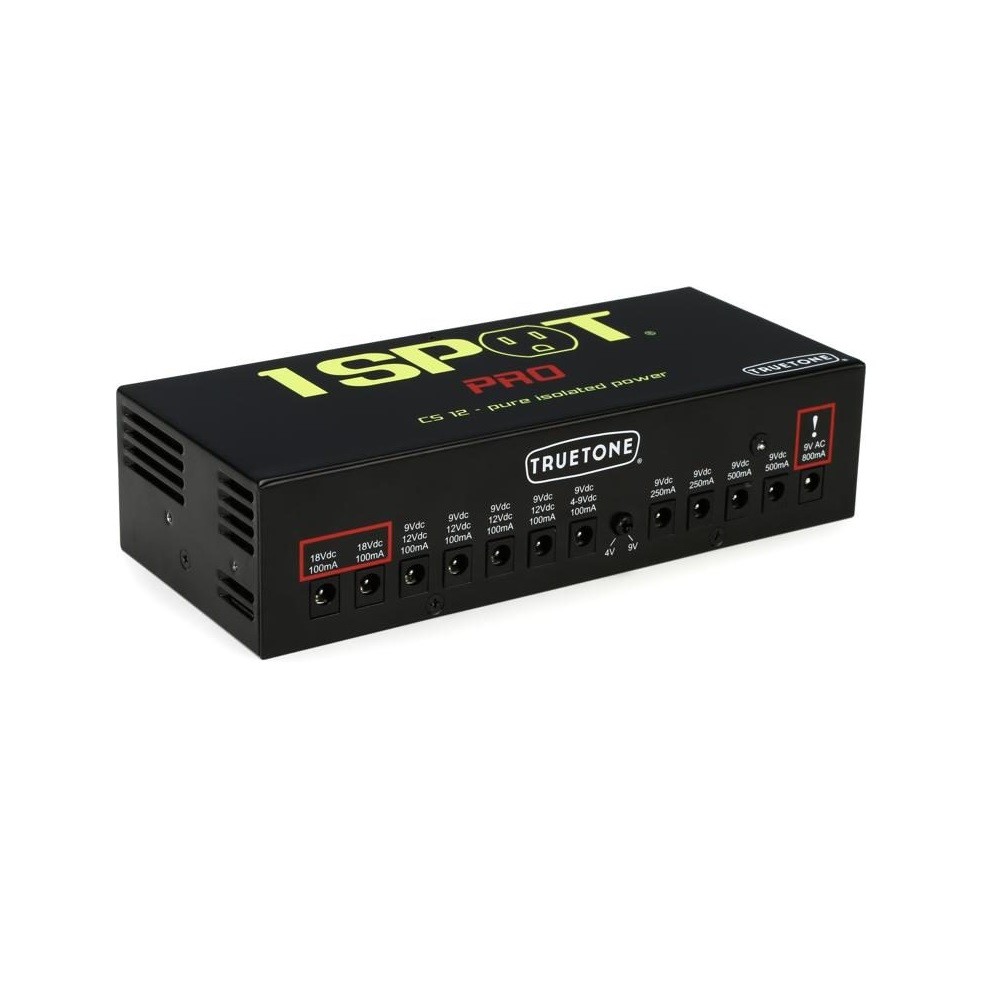 Truetone 1 SPOT Pro CS12 Guitar Pedal Power SupplyTruetone 1 SPOT Pro ...