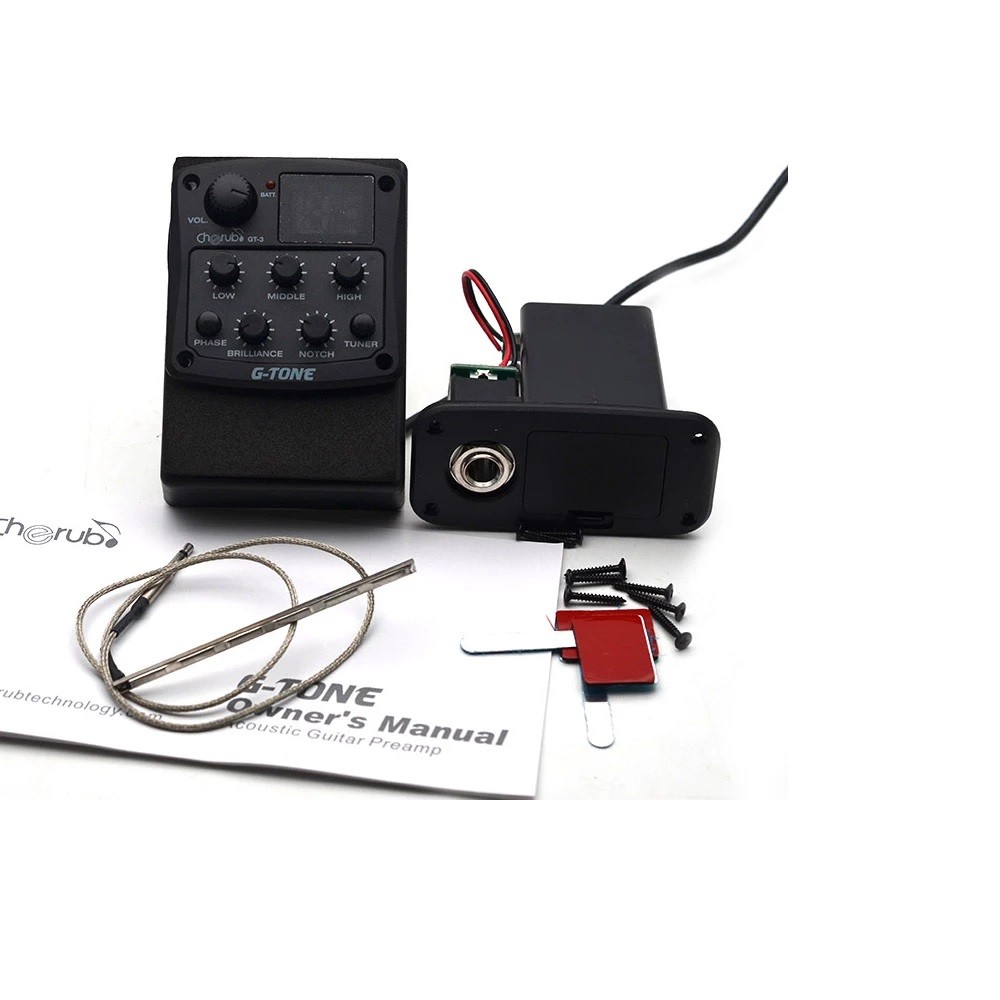 Cherub GT-3 Acoustic Guitar Preamp - JB Music