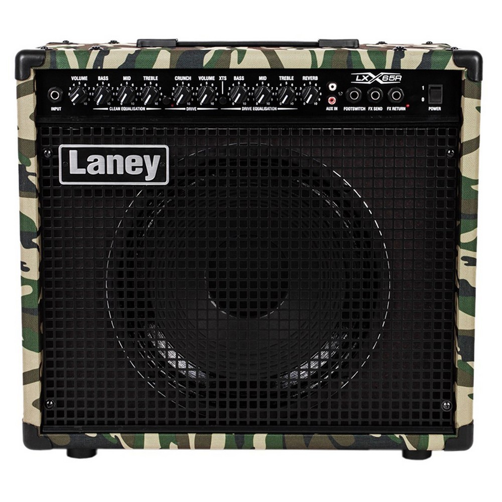 Laney LX65RCAMO 65-Watts Guitar Amplifier (Camouflage) - JB Music