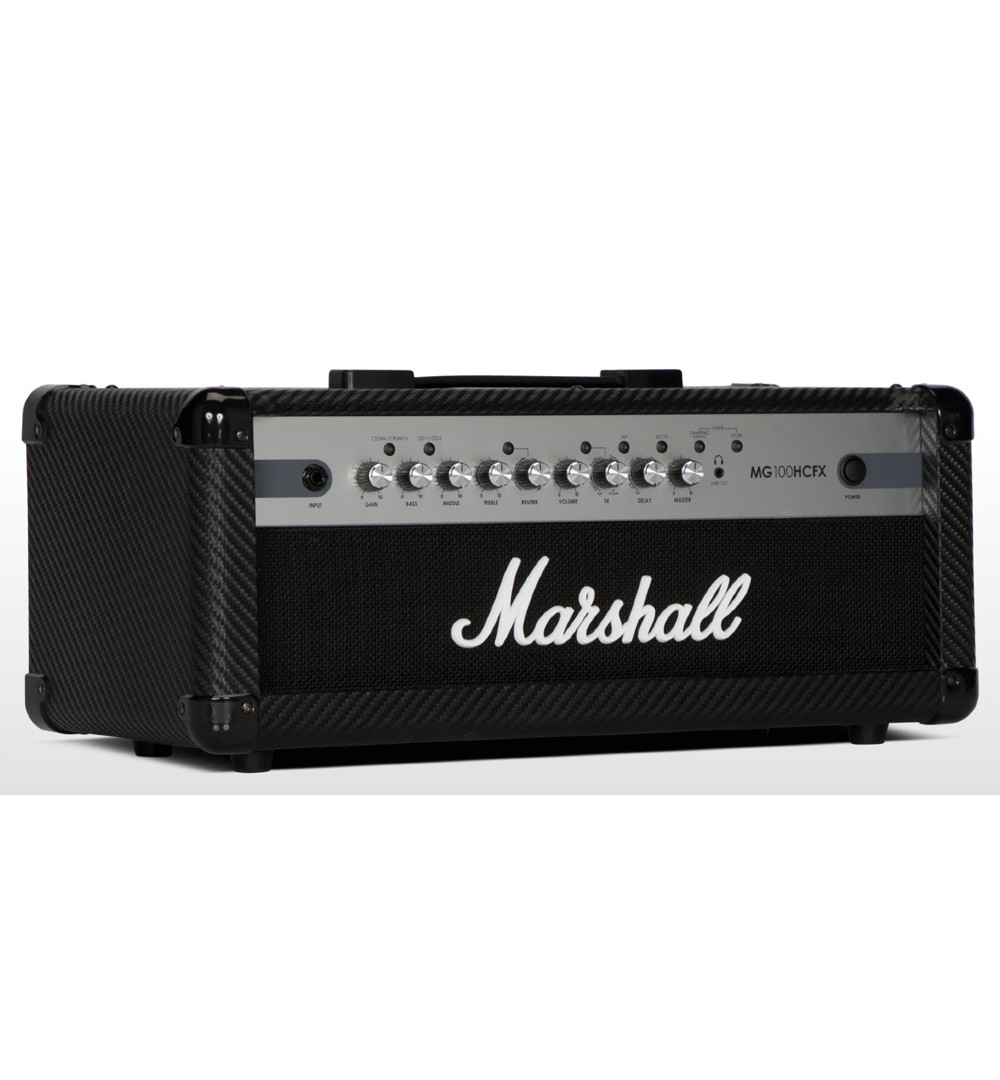 Marshall MG100HCFX 100-Watt Guitar Amplifier Head (Black) - JB Music