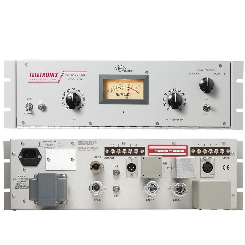 Universal Audio Teletronix LA-2A Classic Leveling Amplifier - JB Music