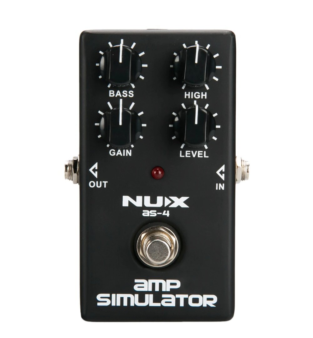 NUX AS-4 Guitar Pedal Amp Simulator - JB Music