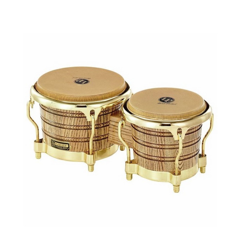 Latin Percussion (LP) Galaxy Giovanni Signature Bongos - Natural/Gold ...