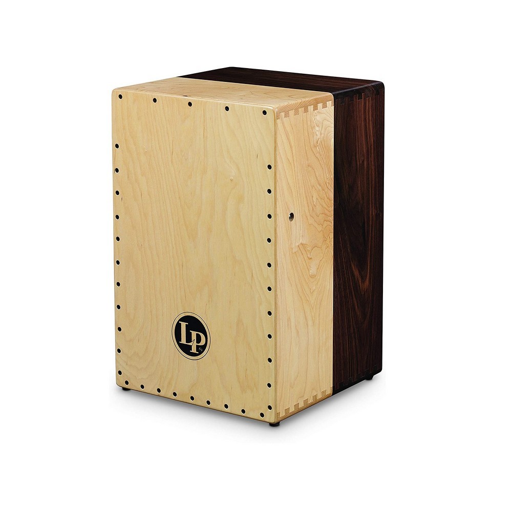 Latin Percussion (LP) Americana Solid Black Walnut & Solid Maple Cajon ...