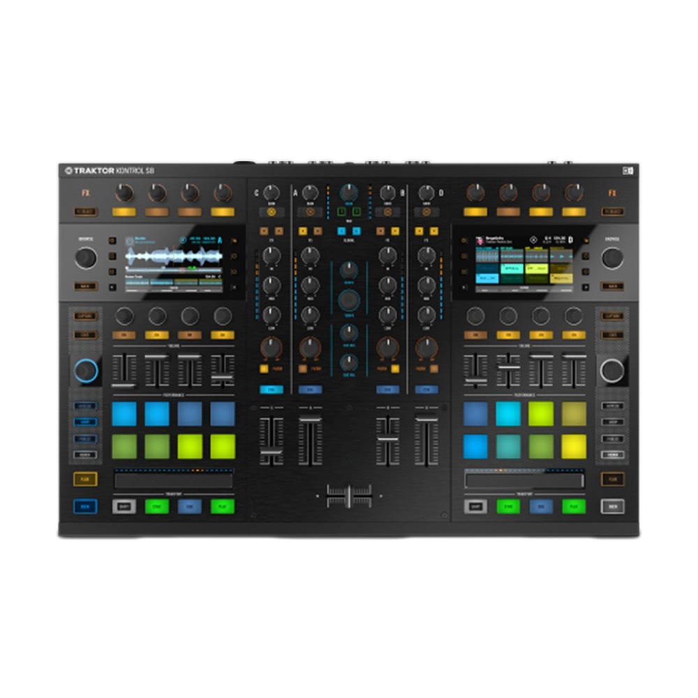 Native Instruments Traktor Kontrol S8 4-Channel DJ Mixer - JB Music
