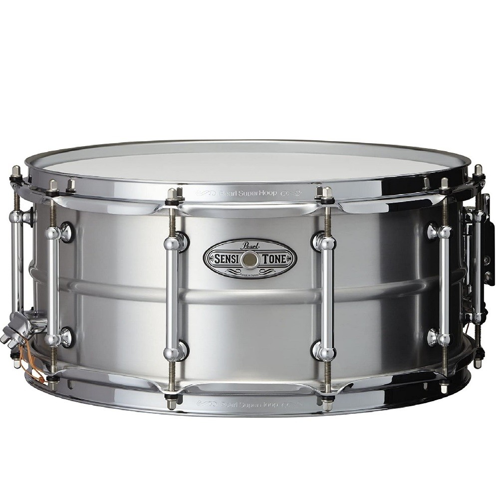 Pearl SensiTone Premium Beaded Aluminum 6.5x14 inch Snare Drum - JB Music
