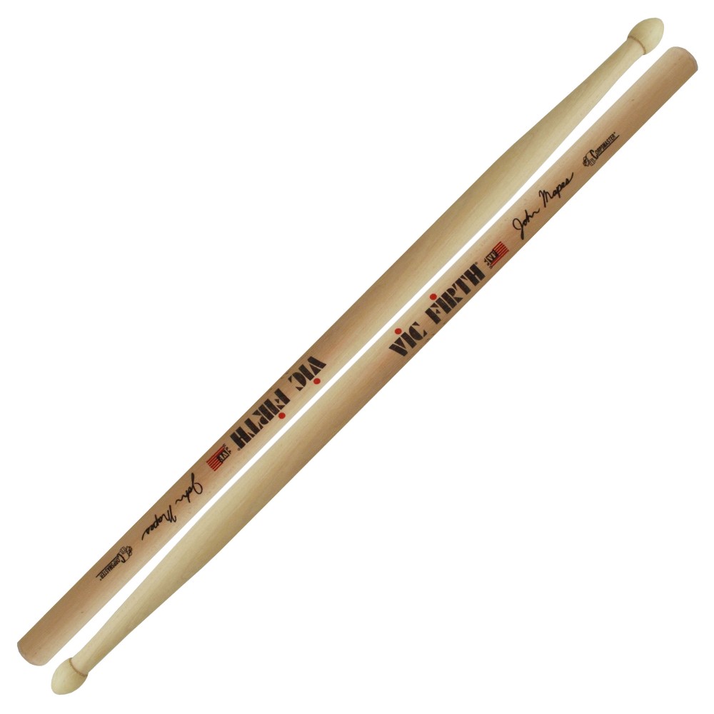 Vic Firth SMAP John Mapes Corpsmaster Marching Snare Drum Sticks - JB Music