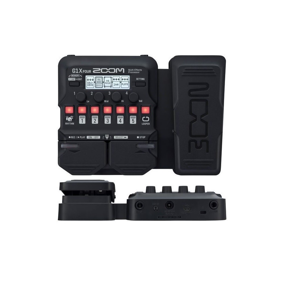 Zoom G1X FOUR Guitar Multi-Effects Processor - JB Music