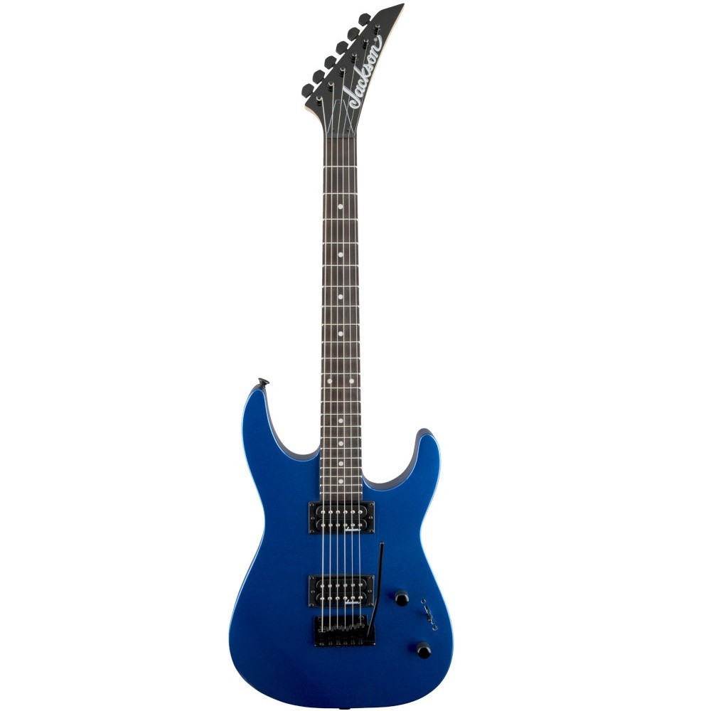 Jackson JS11 JS Series Dinky Electric Guitar (Metallic Blue) - JB Music