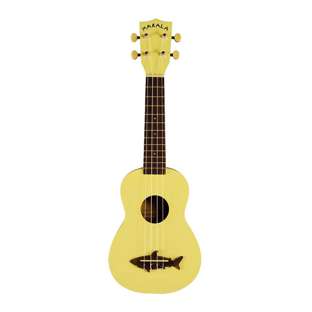 Kala Soprano Ukulele Makala Yellow MK-SS/ YLW with Bag - JB Music