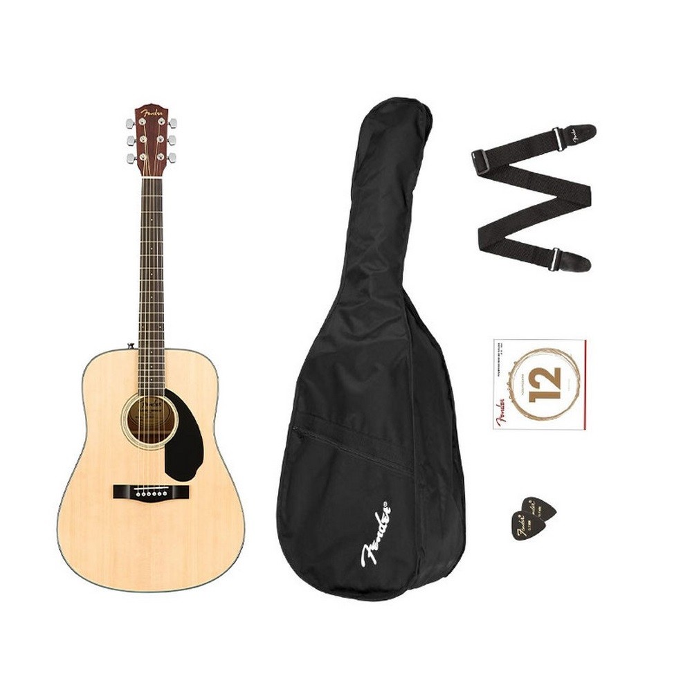 Fender CD-60S Beginner Dreadnought Pack (970110421) - JB Music