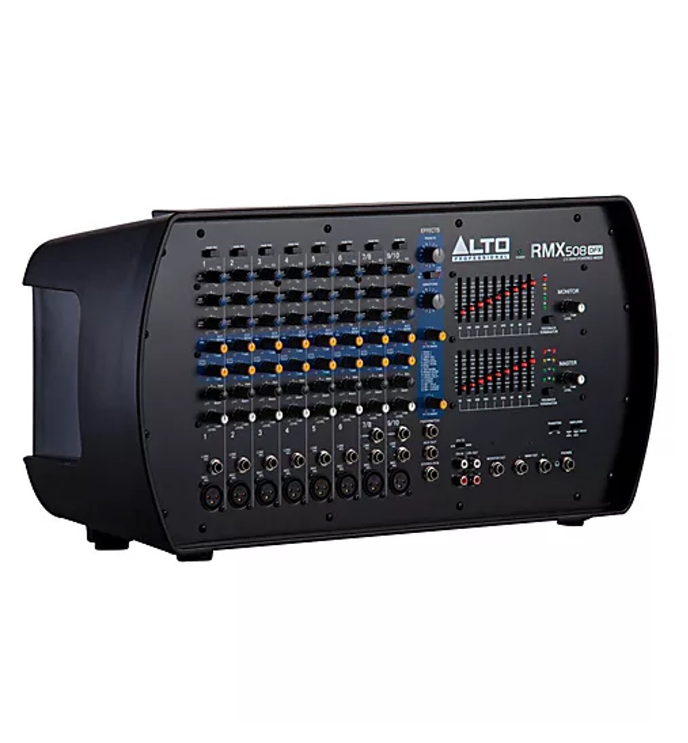 Alto RMX508DFX 500W Powered Mixer with Effects - JB Music
