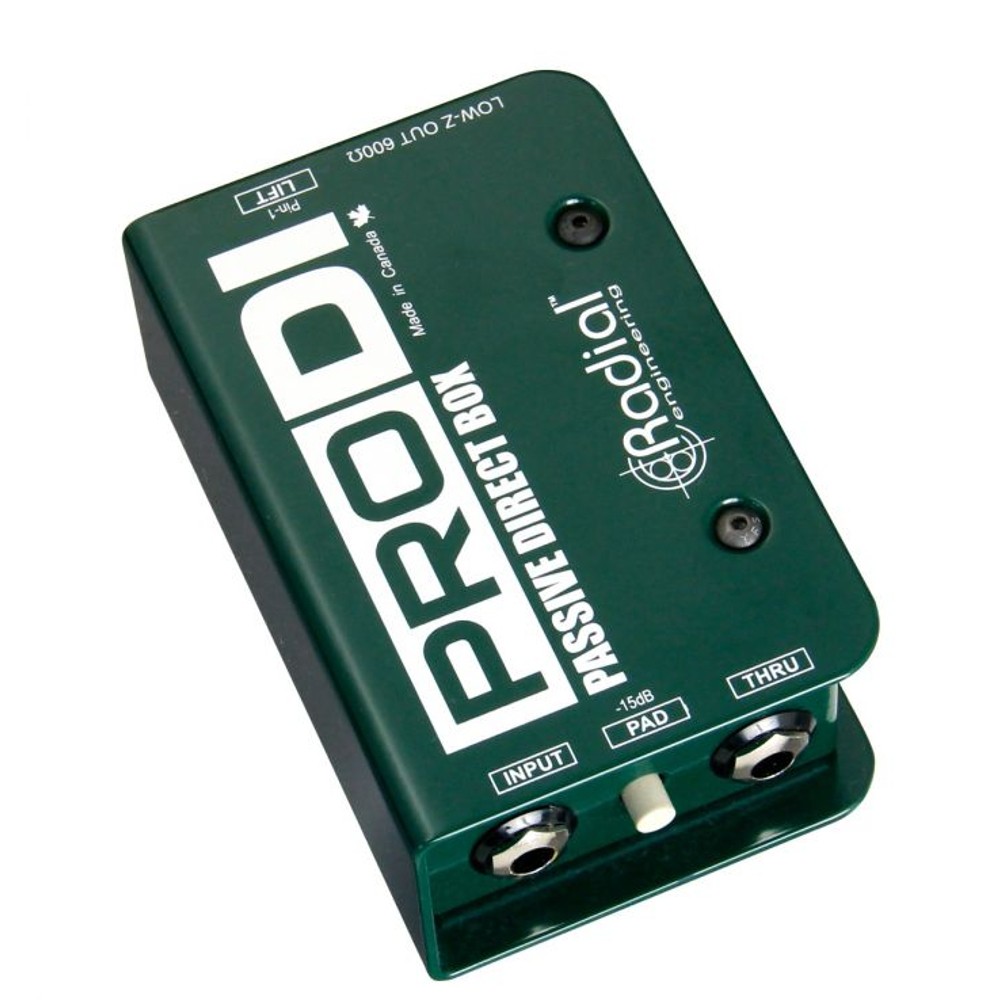 Radial Pro-Di Passive Direct Box - JB Music