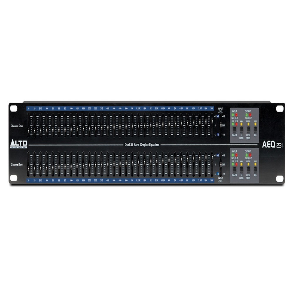 Alto AEQ231 Stereo 31 Band Graphic Equalizer - JB Music