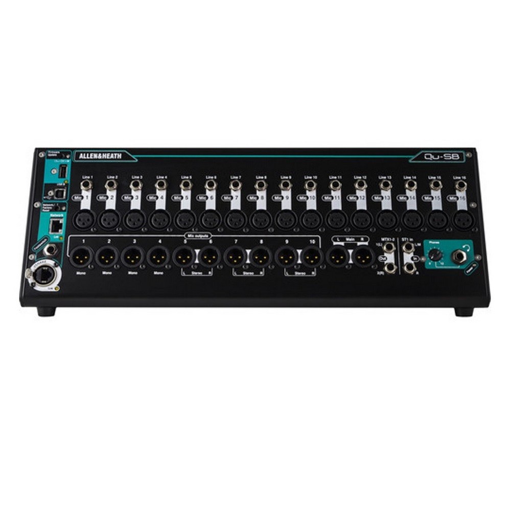 Allen & Heath Qu-SB Portable 18 in / 14 out Digital Mixer with Remote ...