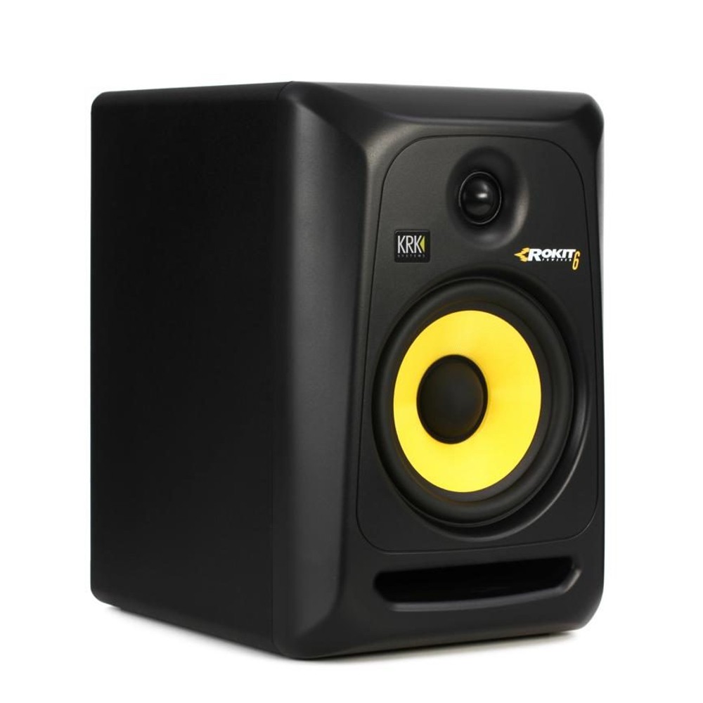KRK ROKIT 6 G3 6 inch 2-Way Powered Studio Monitor (Black) - JB Music