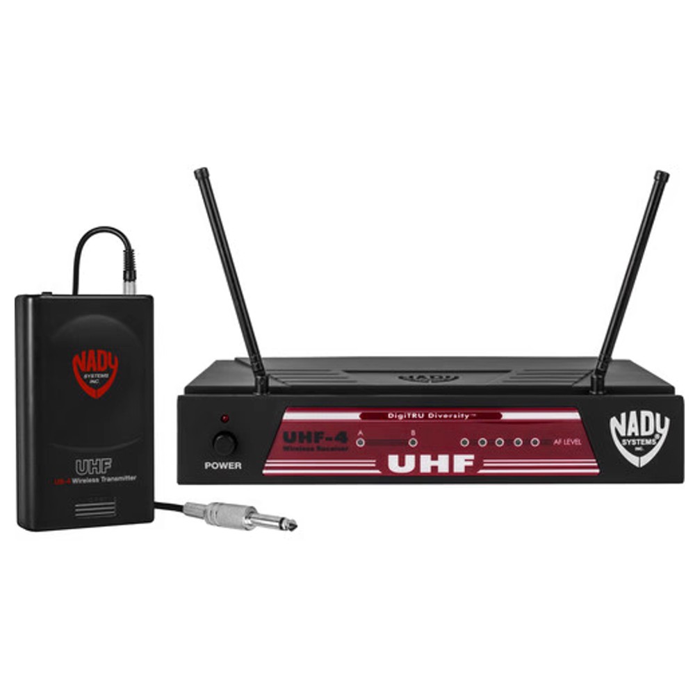 Nady Guitar Wireless System UHF-4 GT SYS/15 - JB Music