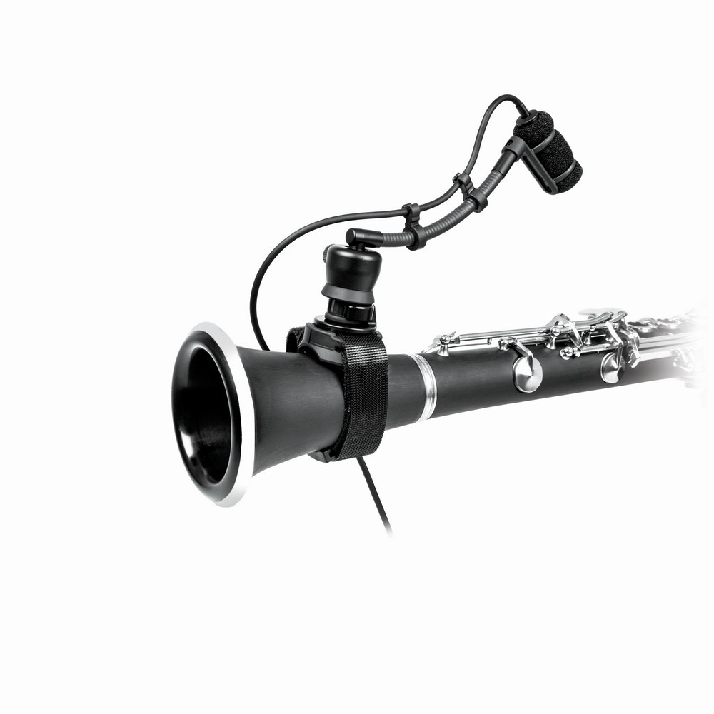 Audio-Technica ATM350W Cardioid Conenser Instrument Microphone w ...