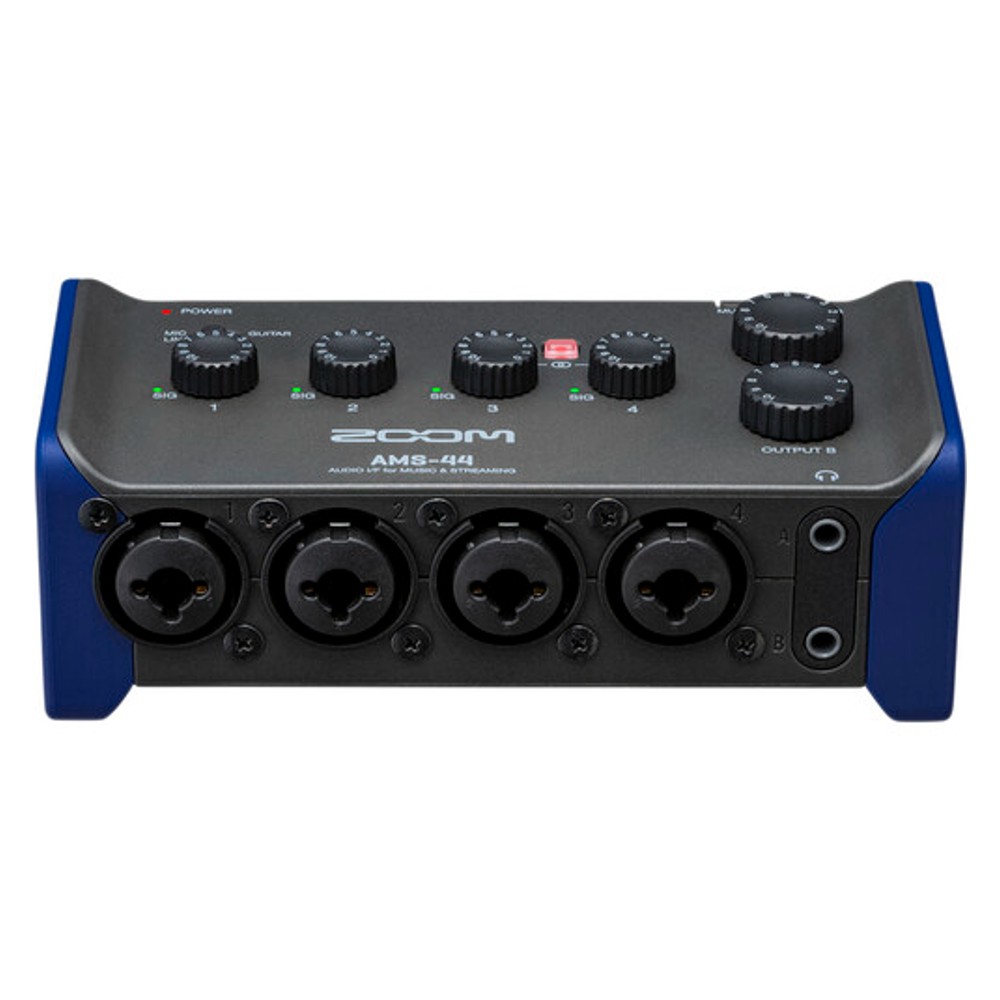 Zoom AMS-44 4x2 USB Audio Interface for Music and Streaming - JB Music