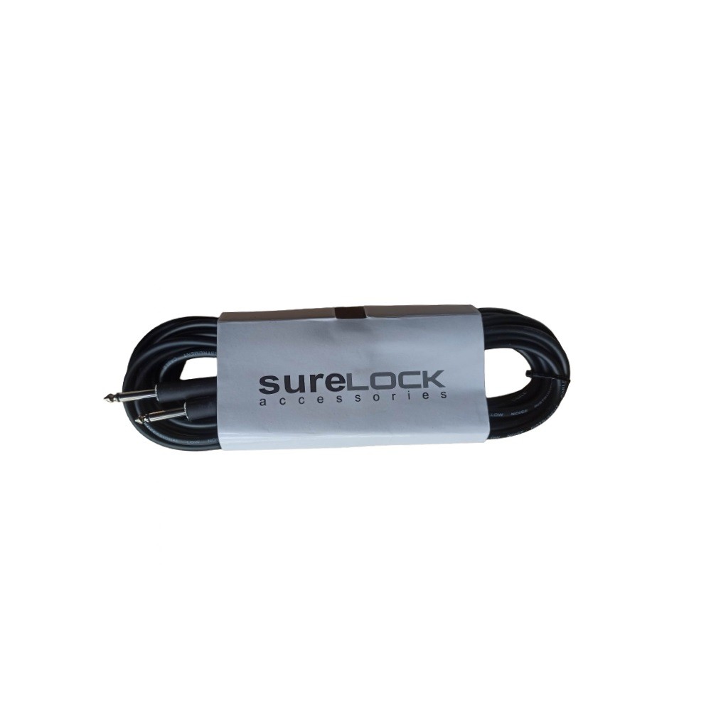 Surelock BC307 Instrument Cable 20ft. (Black) - JB Music