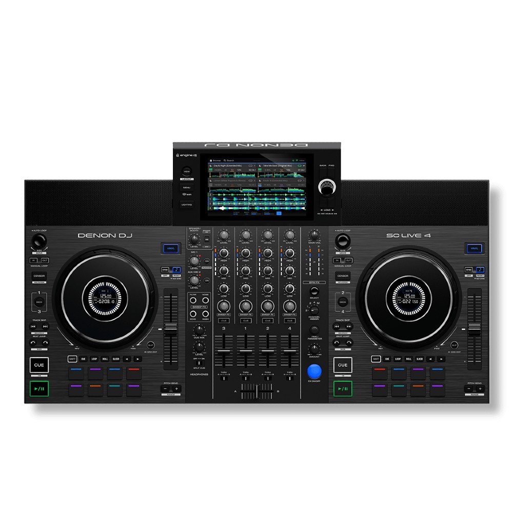 Denon DJ SC LIVE 4 4-Deck Standalone DJ System - JB Music