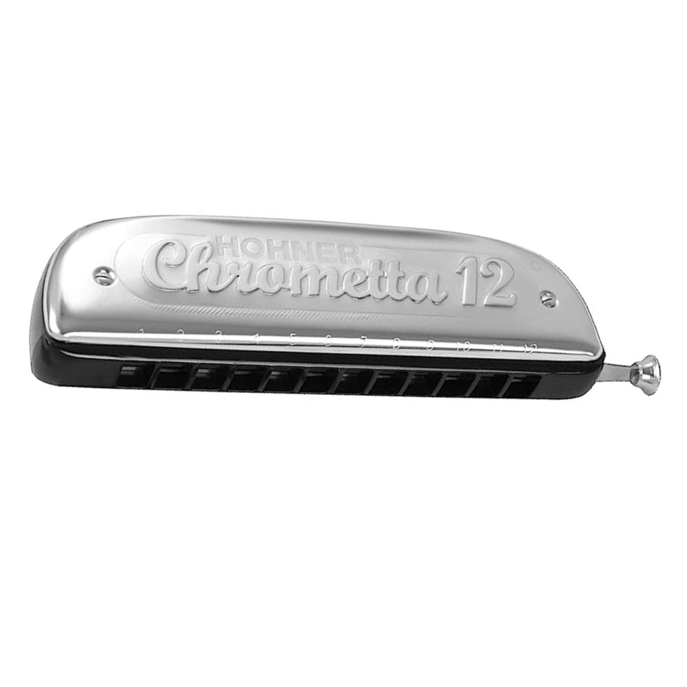 Hohner M25501 Harmonica Chrometta 12 (Key of C G) - JB Music