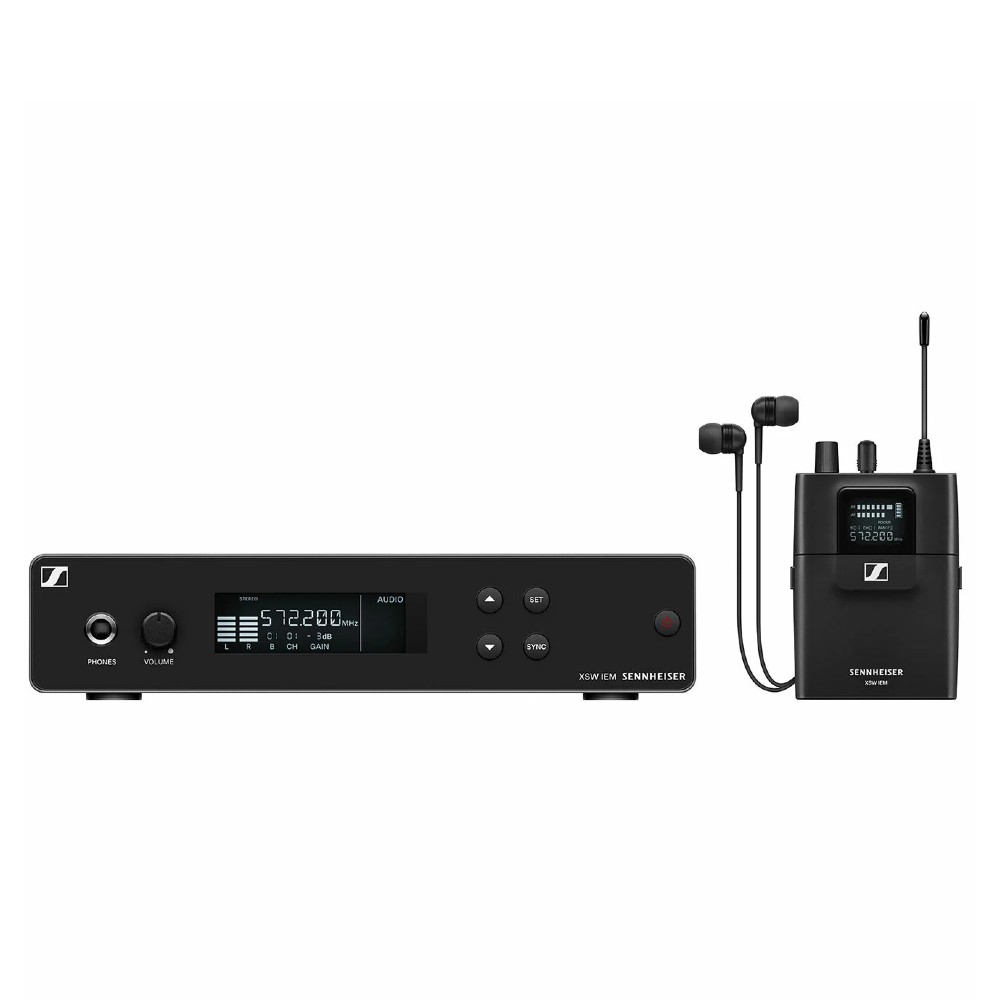 Sennheiser XSW IEM UHF-C Wireless In-ear Monitoring System - JB Music