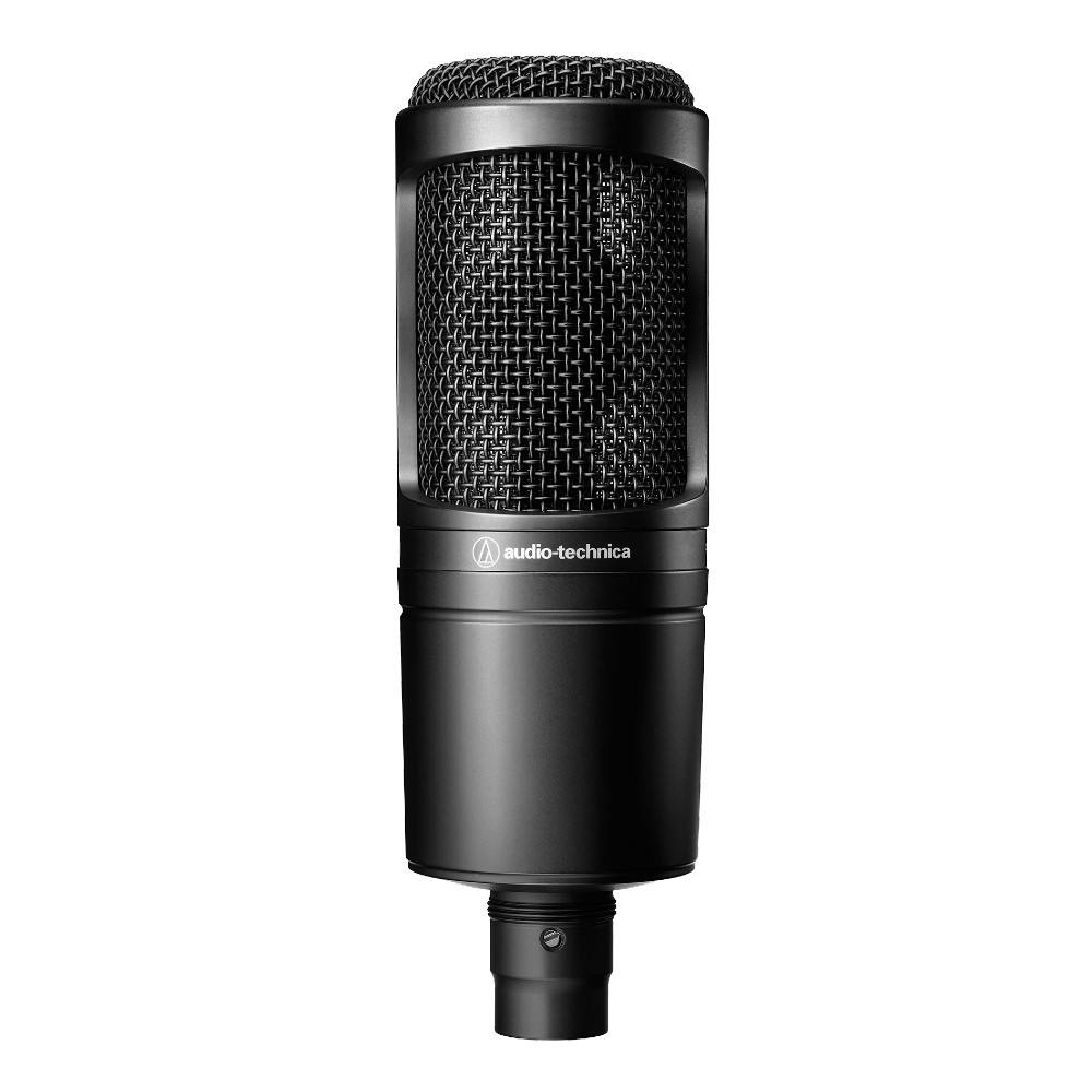 Audio-Technica AT2020 Cardioid Condenser Microphone with AT8175 Pop Filter - JB Music