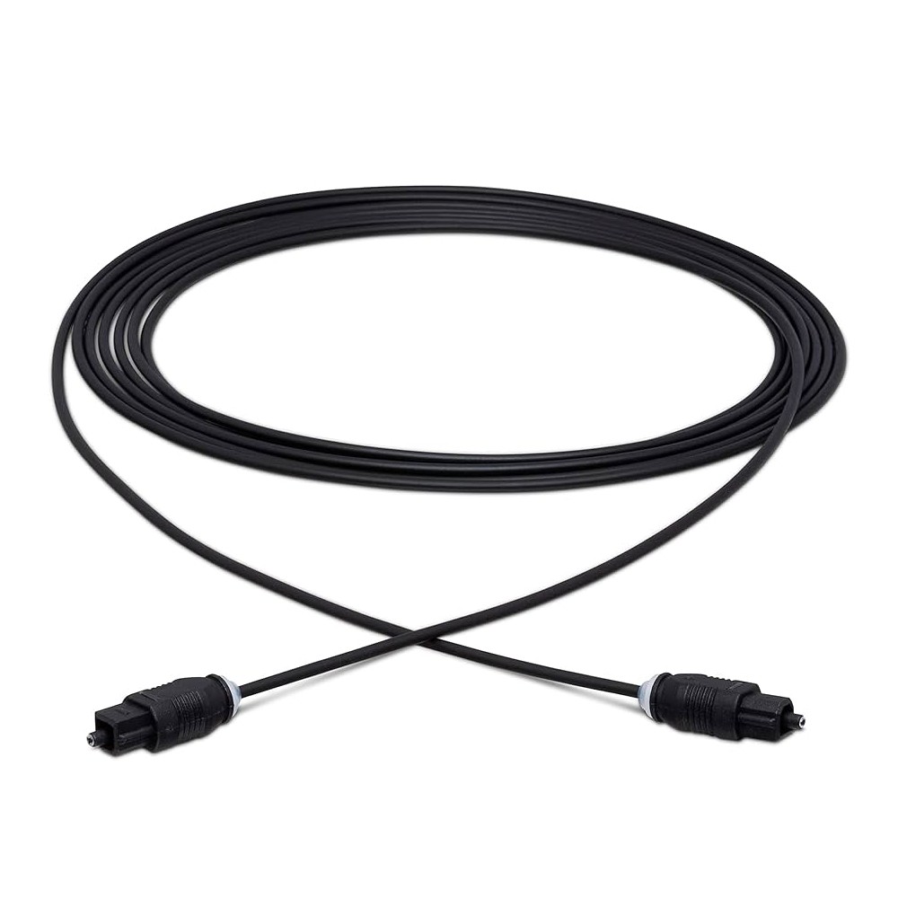 Hosa OPT-106 6ft. Fiber Optic Cable (Toslink to Same) - JB Music