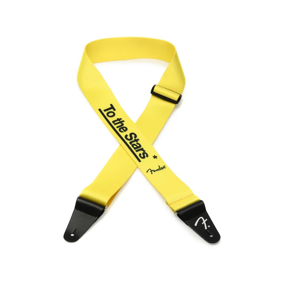 Fender Tom Delonge To The Stars Guitar Strap - Graffiti Yellow ...