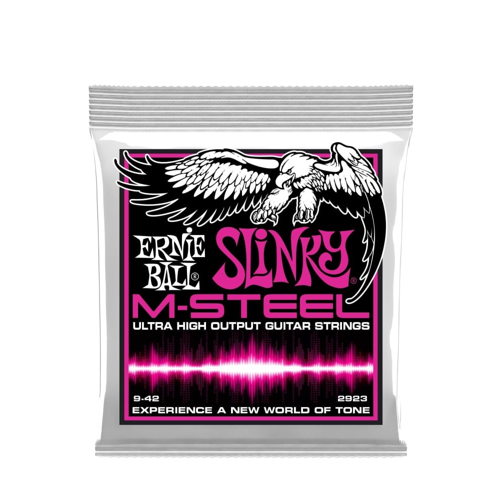 Ernie Ball 2593 Super Slinky Flatwound Electric Guitar Strings (.009 ...