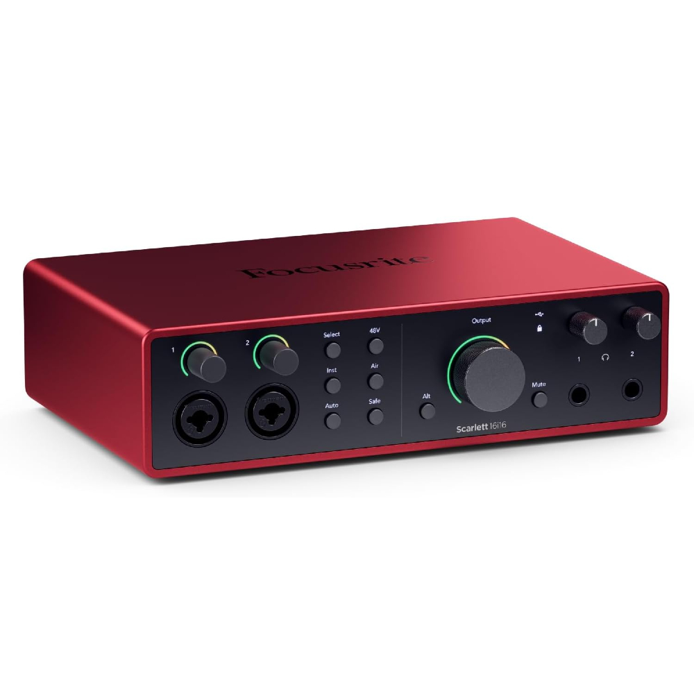 Focusrite Scarlett 16i16 4th Gen 16IN/16OUT USB Audio Interface - JB Music