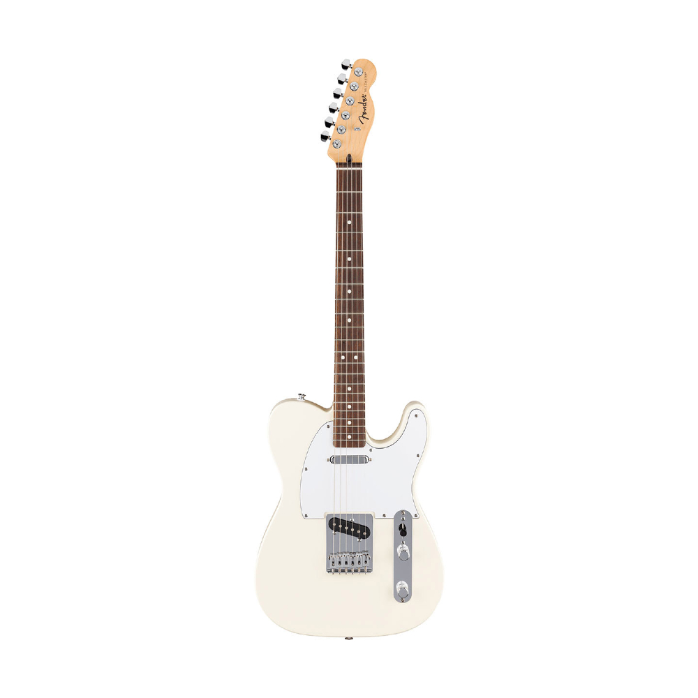 Fender Standard Series Telecaster Electric Guitar - Olympic White ...