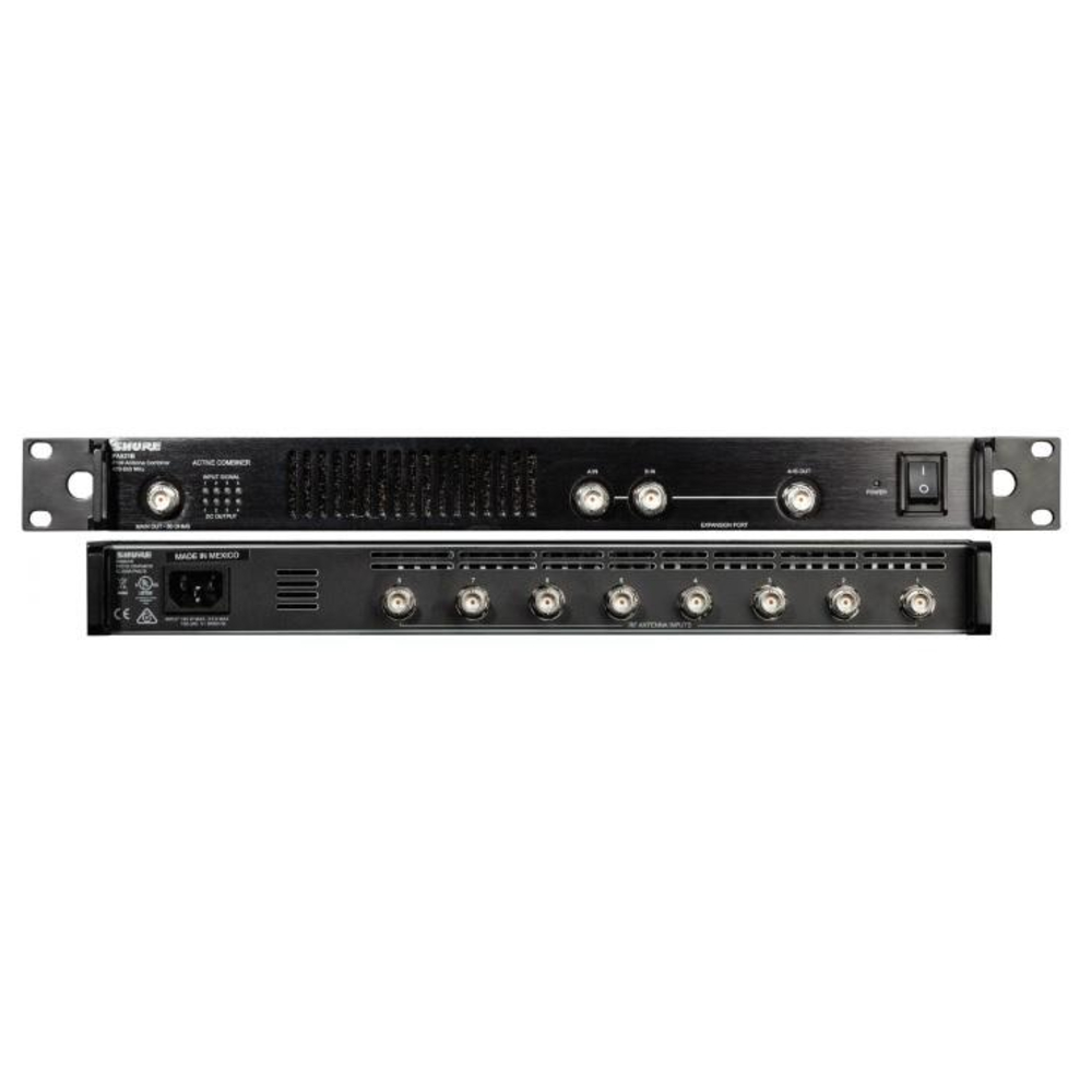 Shure PA821B-A 8-CH Antenna Combiner 470-865 - JB Music